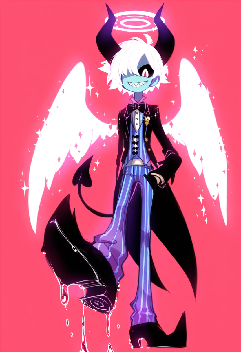 カートゥーン風イラストのプロンプトを探ってみる: ねむプロ